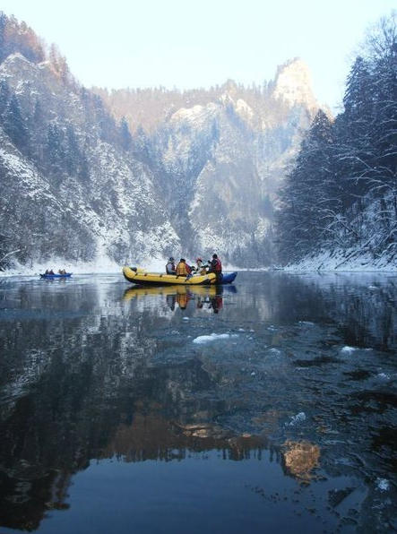 Zimný splav prielomu Dunajca 2015 | | Červený Kláštor | Prešovský kraj ...